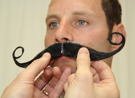 How to Put on a Mustache - Civilized Fashion