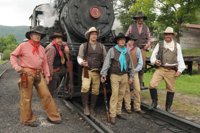 Train Robbery in the Old West - Civilized Fashion