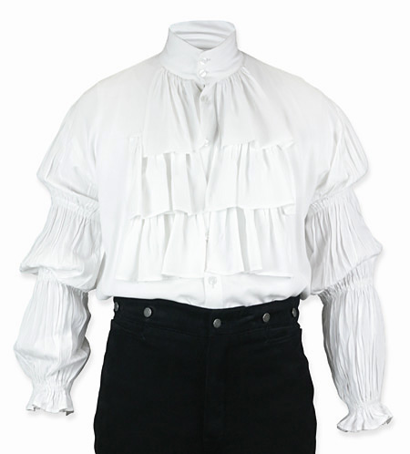 Top-Rated Mens Ruffle Shirts at Historical Emporium