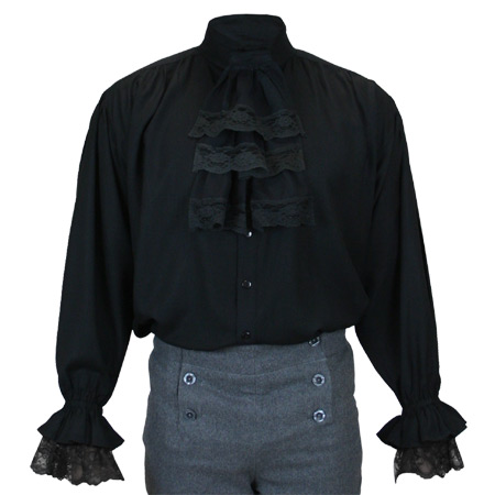 Top 9 Mens Ruffle Shirts at Historical Emporium