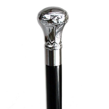 Governor Cane - Silver Plated