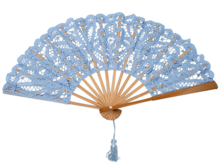 Ladies Antique Victorian And Edwardian Fans Late Victorian Folding Fan