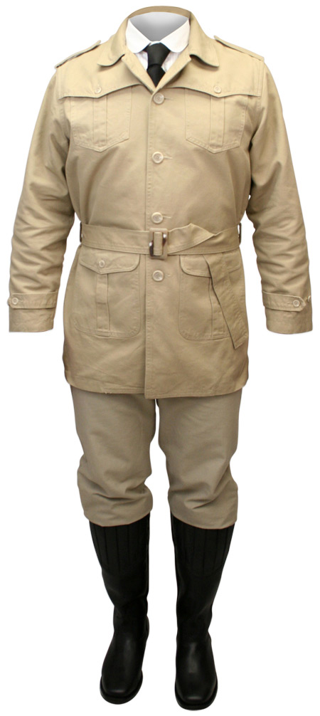 Safari Bush Jacket - Khaki