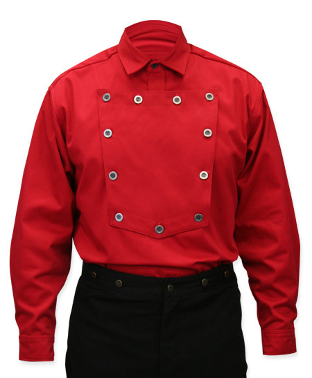 Cavalry Bib Shirt - Red