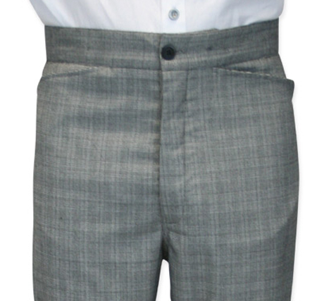 Higgins Trousers - Black/White Plaid