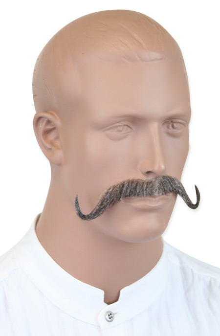 Musketeer Mustache - Gray
