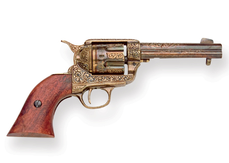 1873 Colt Peacemaker Pistol Replica - Gold
