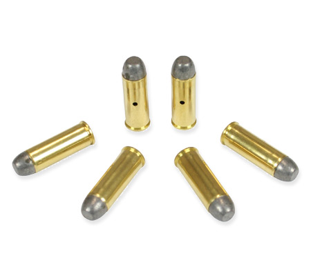.45 Long Colt Dummy Bullets, set of 6 (Brass)