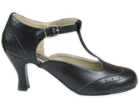 Flapper Shoe - Black