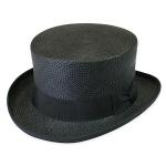 Deluxe John Bull Top Hat - Black