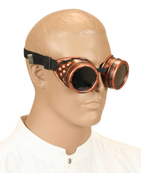 Copper Mad Science Goggles - Tinted Lens