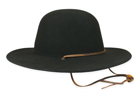 Huck Finn Hat - Black