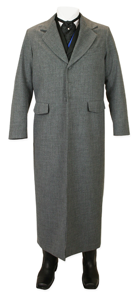 Rifle Frock Coat - Heather Gray