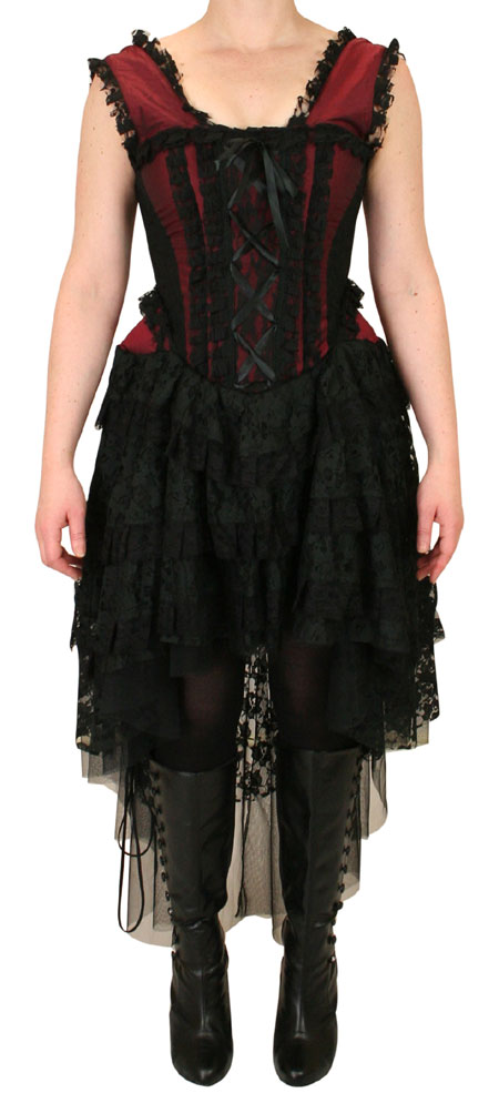 Cassandra Dress - Burgundy