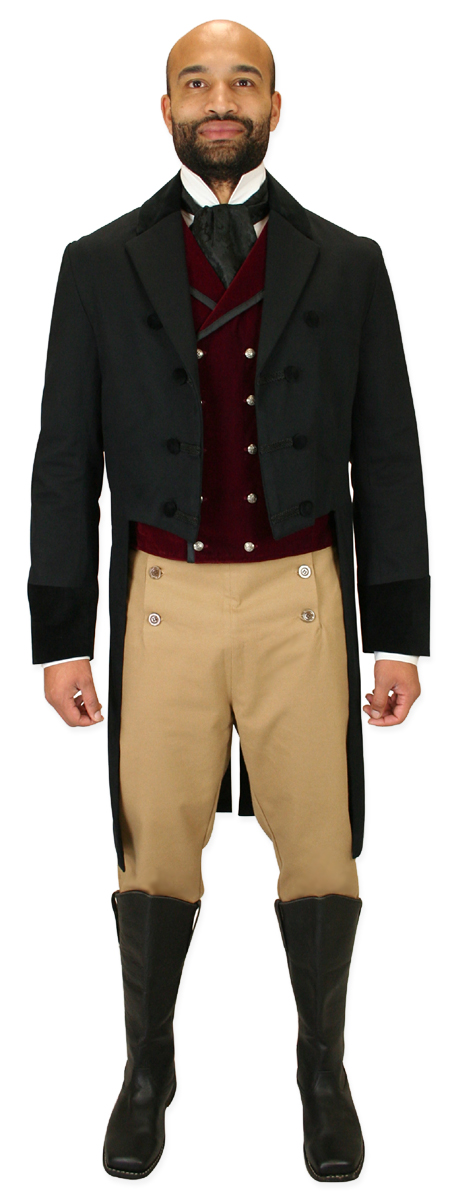 Regency Fall Front Trousers - Khaki