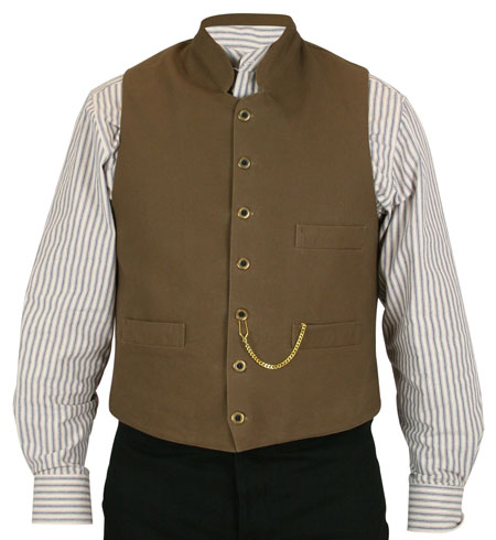 Commander Vest - Cocoa