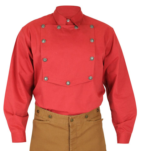 Longview Bib Shirt - Rust