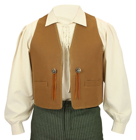 Ponderosa Vest - Brown