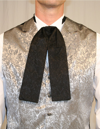 How to tie a victorian puff tie