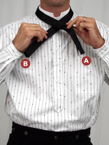 How to Tie a String Tie